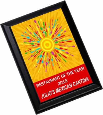 sublimation award plaques