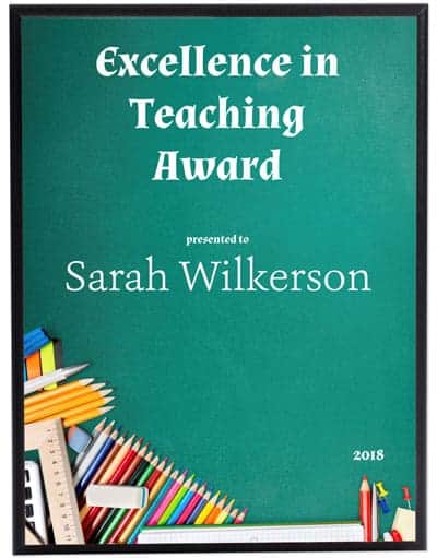sublimation award plaques
